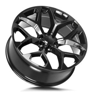 The Snowflake Wheel by Strada OE Replica in All Gloss Black – Strada Wheels