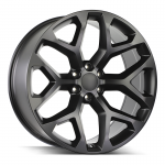 The Snowflake Wheel by Strada OE Replica in Flat Black – Strada Wheels