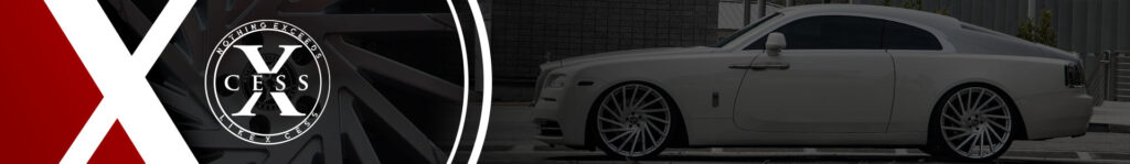 The X02 Wheel by Xcess in Brushed Face Silver – Strada Wheels