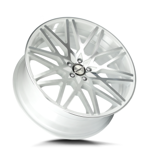 The Formula Wheel by Shift in White Machined – Strada Wheels