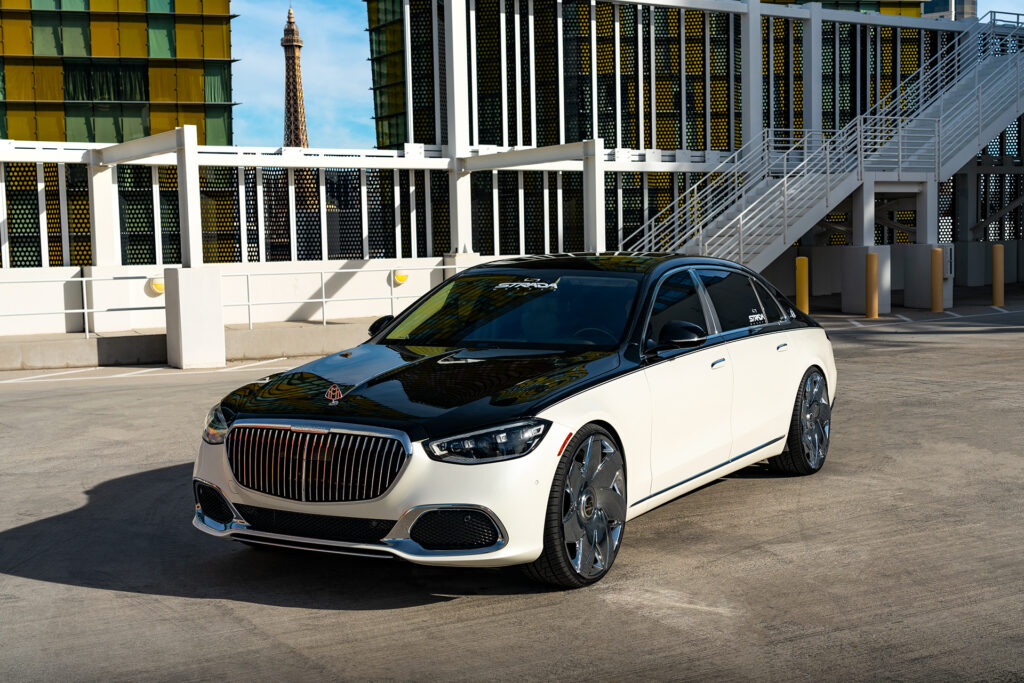 Mercedes Maybach on Strada Wheels Turbina – Strada Wheels