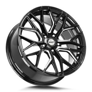 The Spring Wheel by Shift in Gloss Black Milled – Strada Wheels