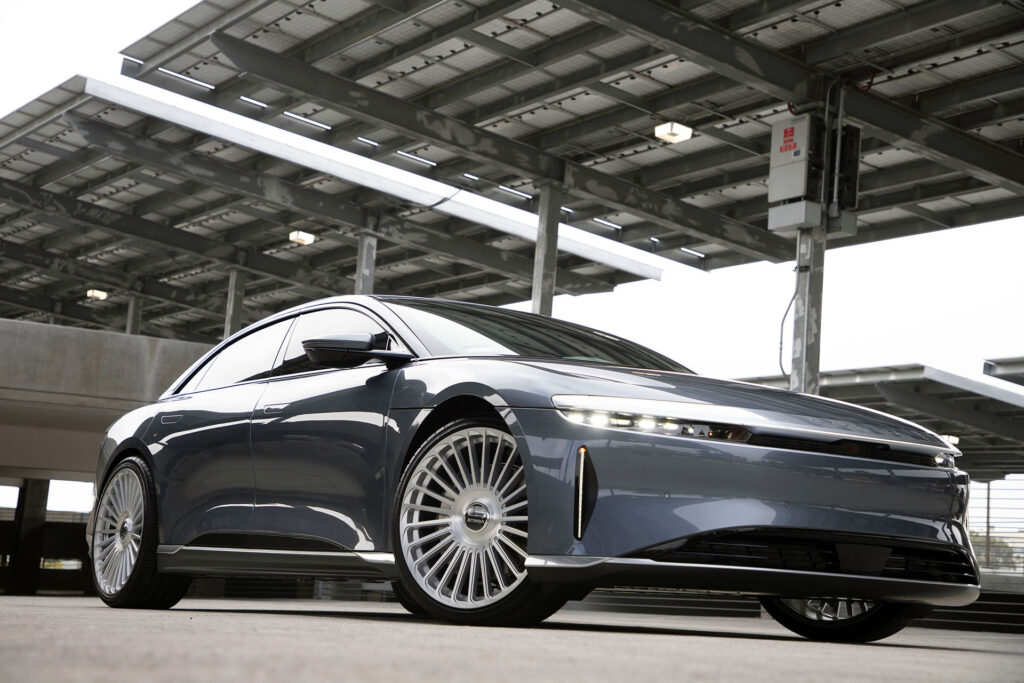 Strada Martello Wheels on a Lucid Air – Strada Wheels