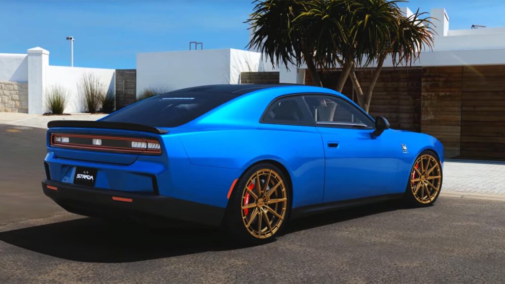 Strada Wheels – Bronze Flow Formed PALO | Dodge Charger EV – Strada Wheels