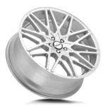 The Formula Wheel by Shift in Brushed Face Silver – Strada Wheels