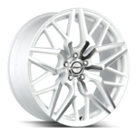 The Spring Wheel by Shift in White Machined – Strada Wheels
