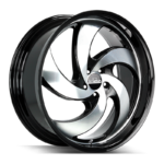 The Retro 5 Wheel by Strada Street Classics in Gloss Black Candy Red ...