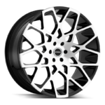 The Buca Wheel by Strada in Gloss Black Machined – Strada Wheels