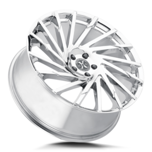 The X02 Wheel by Xcess in Chrome – Strada Wheels